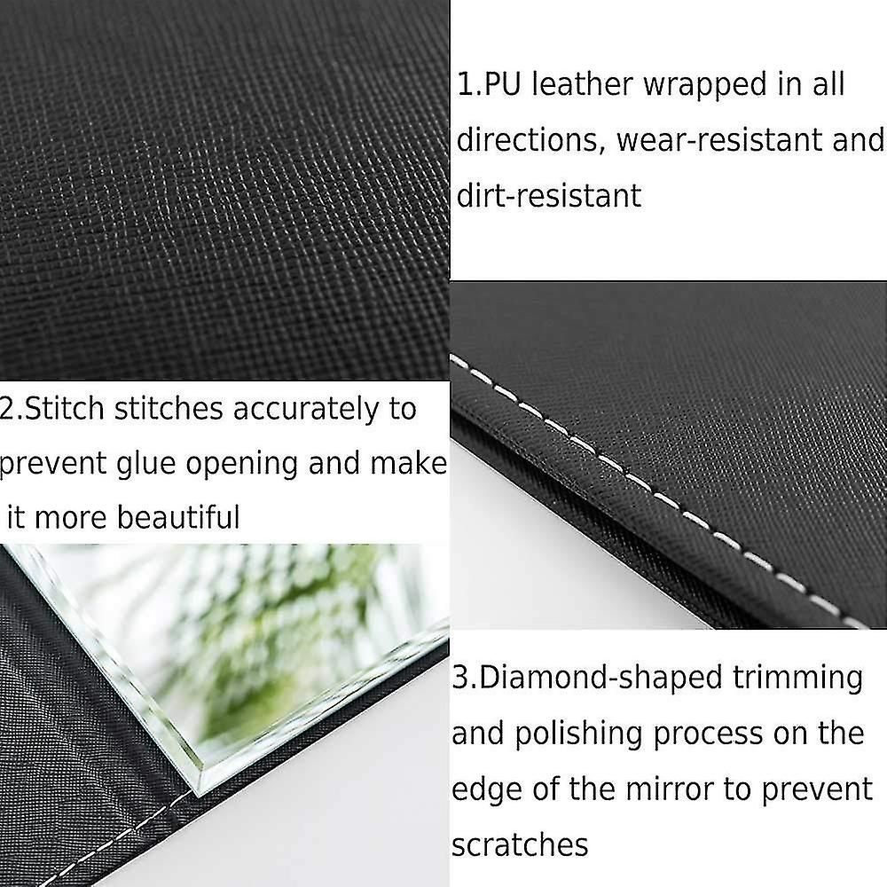 Portable Folding Makeup Mirror,travel Mirror Folding Tabletop Mirror ...