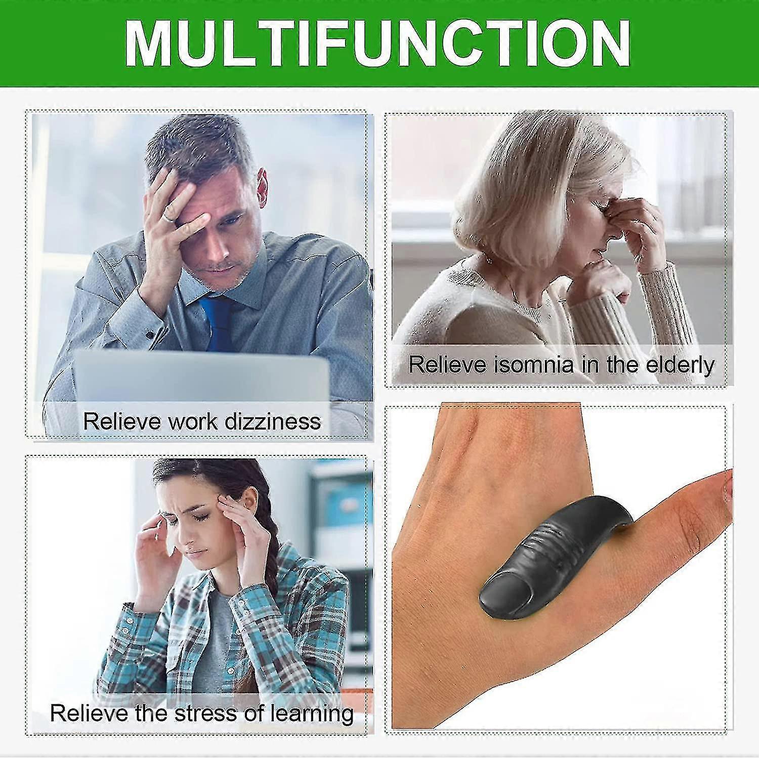 Headache Relief Device Aculief, Purelief Accupressure Clip Drug Free ...