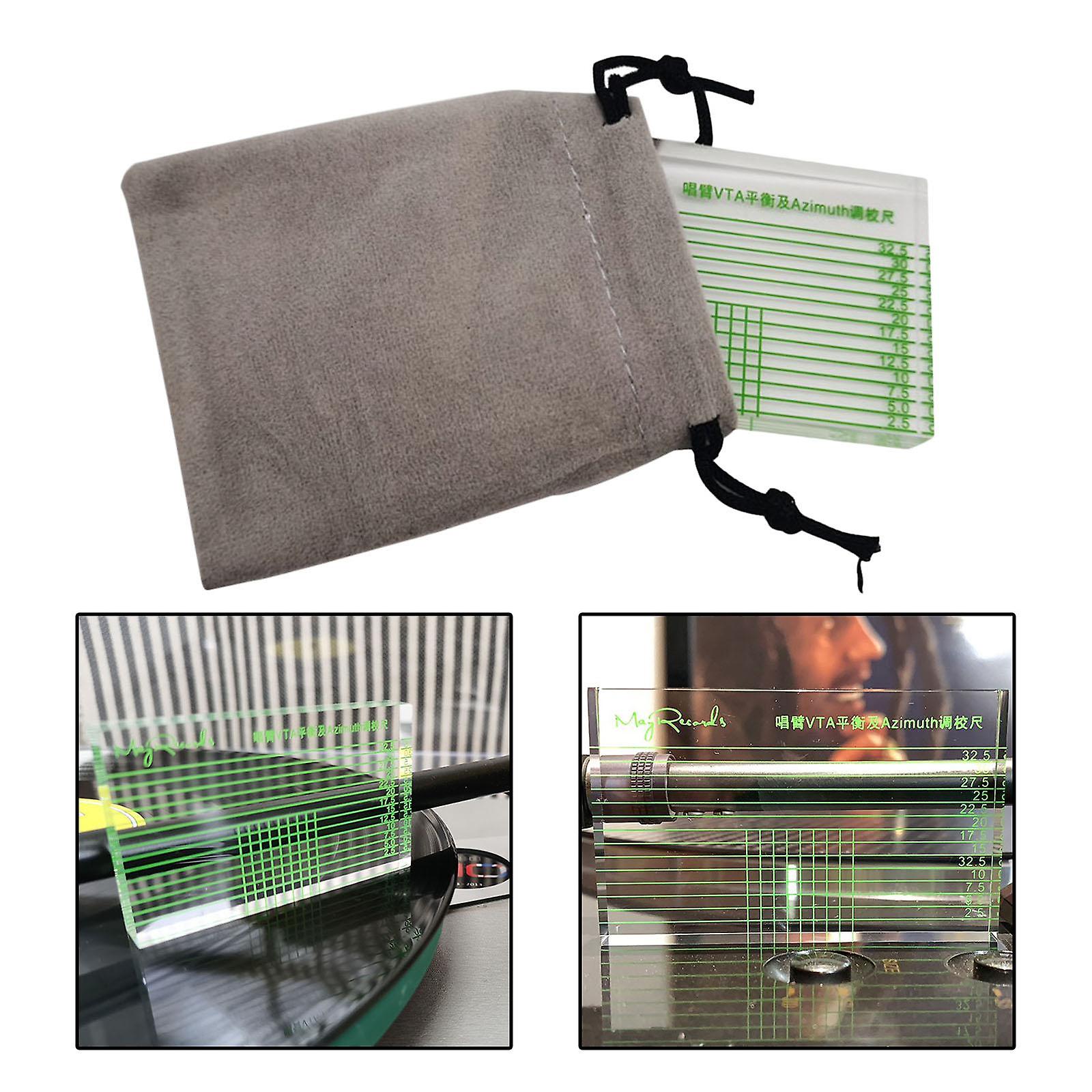 Cartridge Azimuth Alignment Ruler Headshell Alignment Block Hi-fi ...