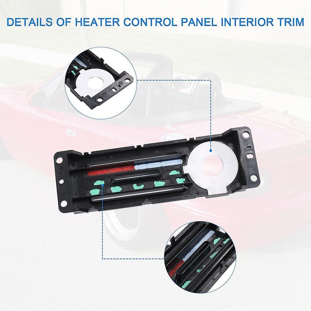 Interior Trim Heater Hvac Control Panel For Miata 1990-1997 Na01-61 ...