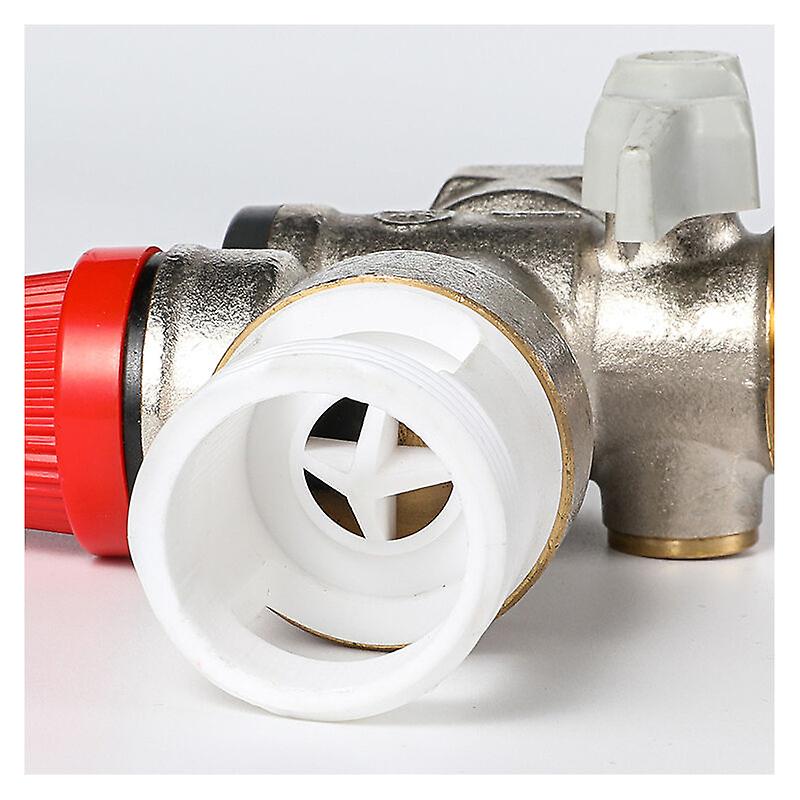 Safety group One-way pressure relief valve for straight 3/4 type water ...