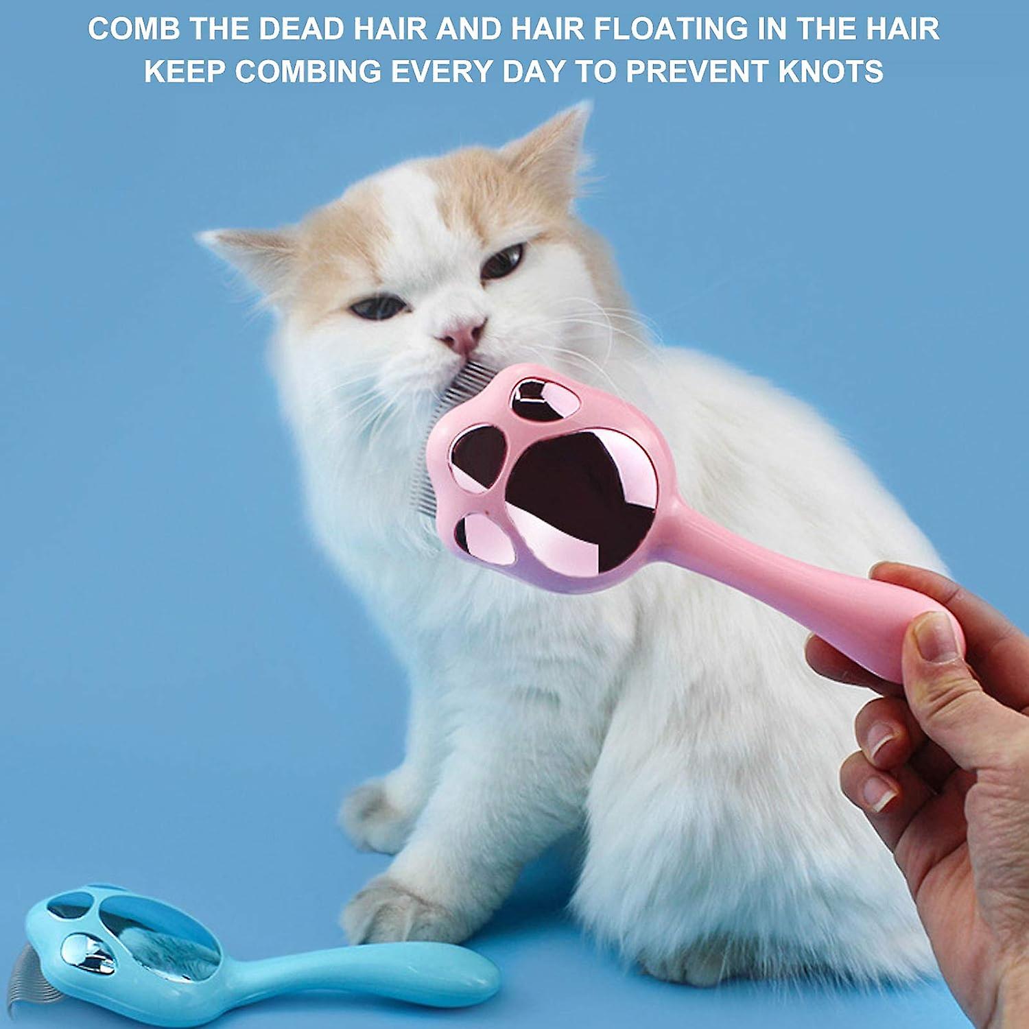 Cat Shell Comb, Cat Hair Shell Comb Deshedding Dematting Brush Tangles ...