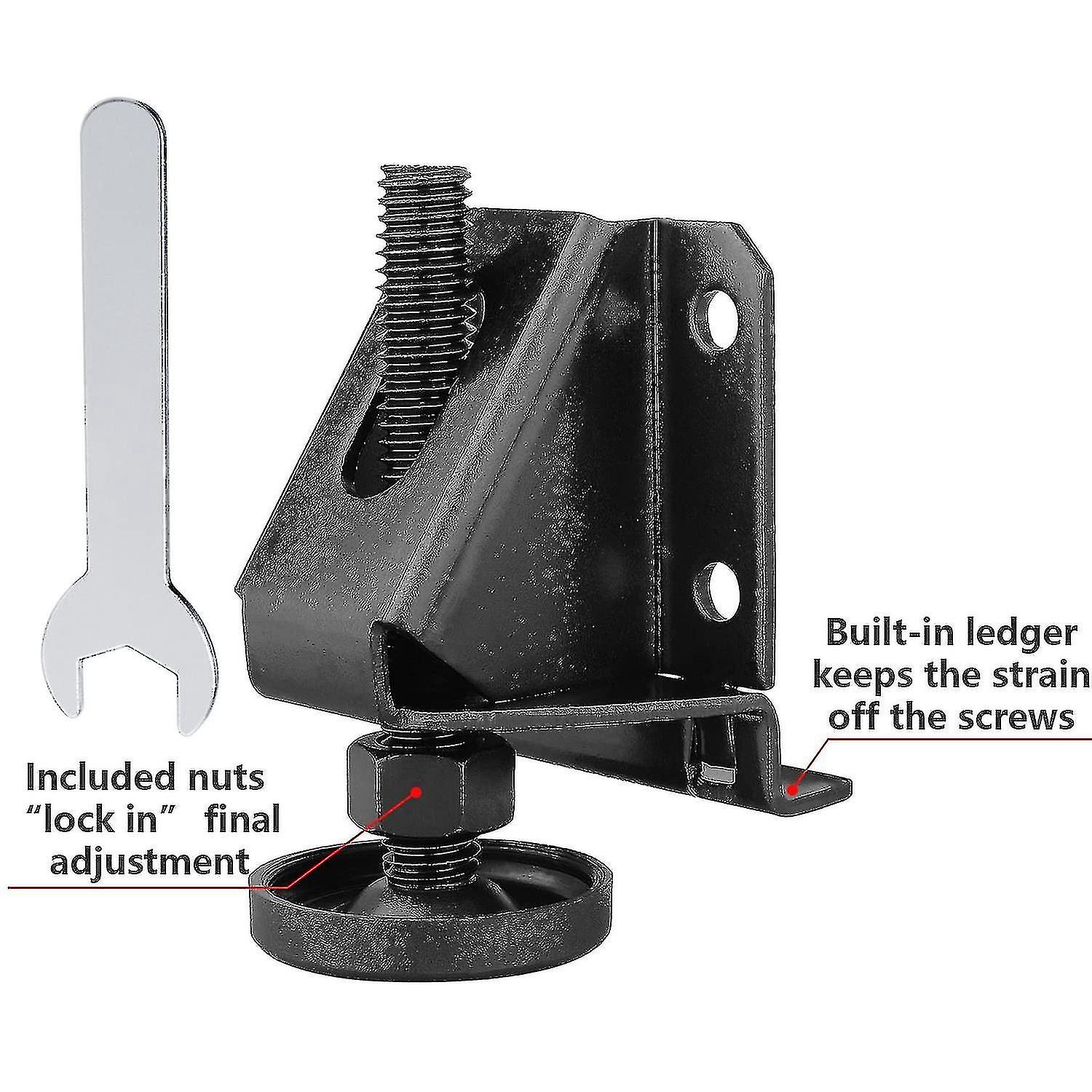 Heavy Duty Leveling Feet Furniture Levelers Adjustable Table Leg ...