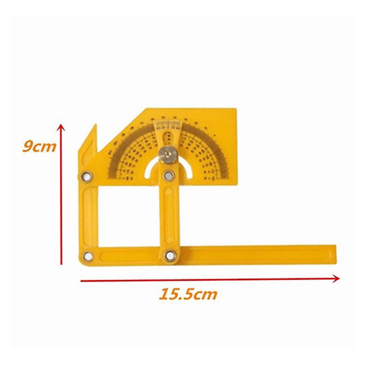 Protractors with articulated arm, angle gauges, woodworking measuring ...