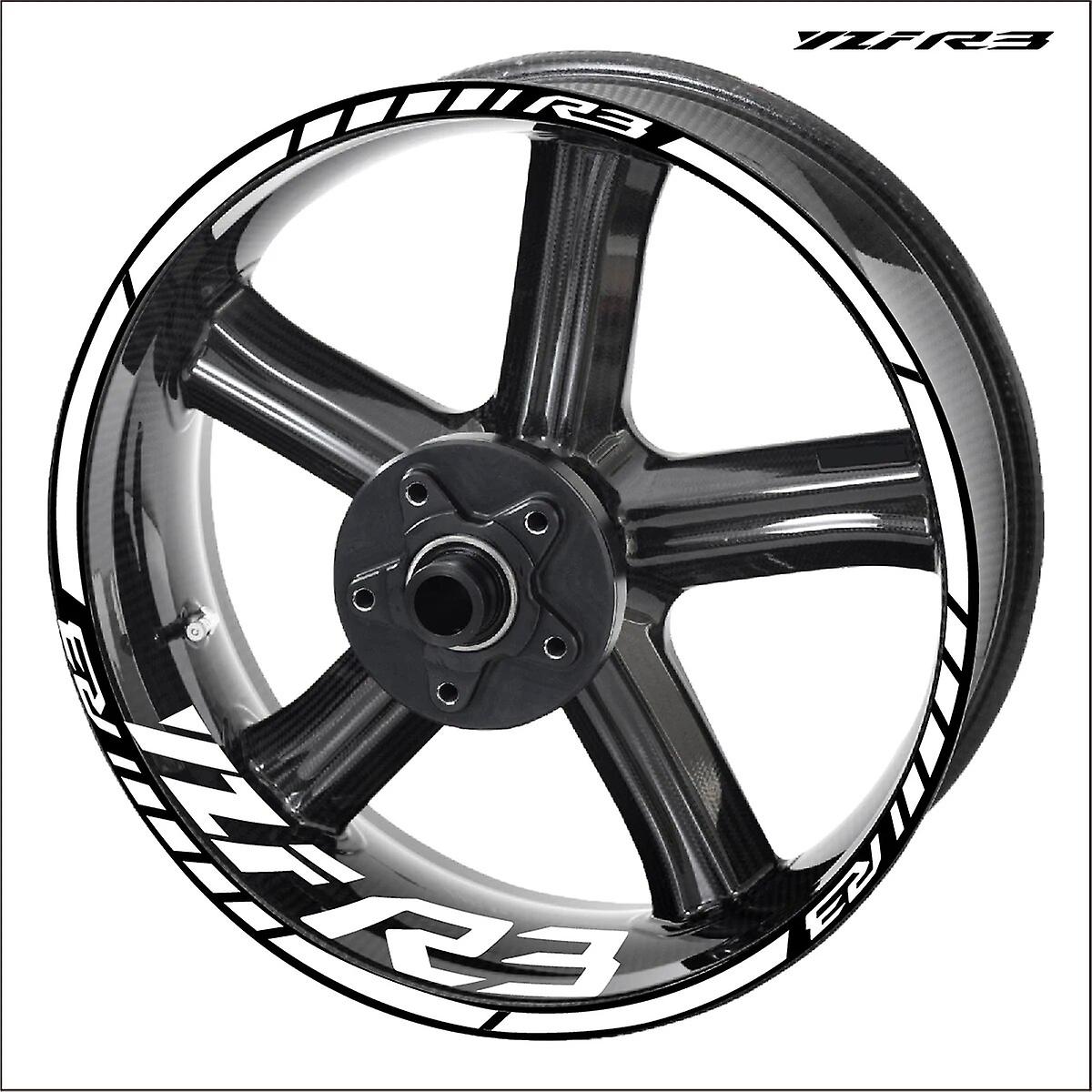 For Yamaha R3 Wheel Sticker Rim Stickers Decals Yzf R3 Logo Set | Fruugo UK