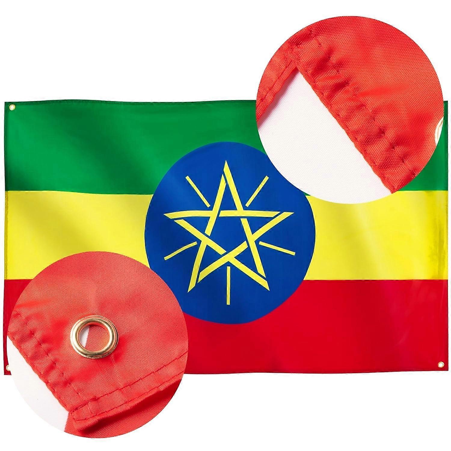 Ethiopia Flag,Eyelet In Every Corner, Ethiopian Flag, Imperial Flag ...