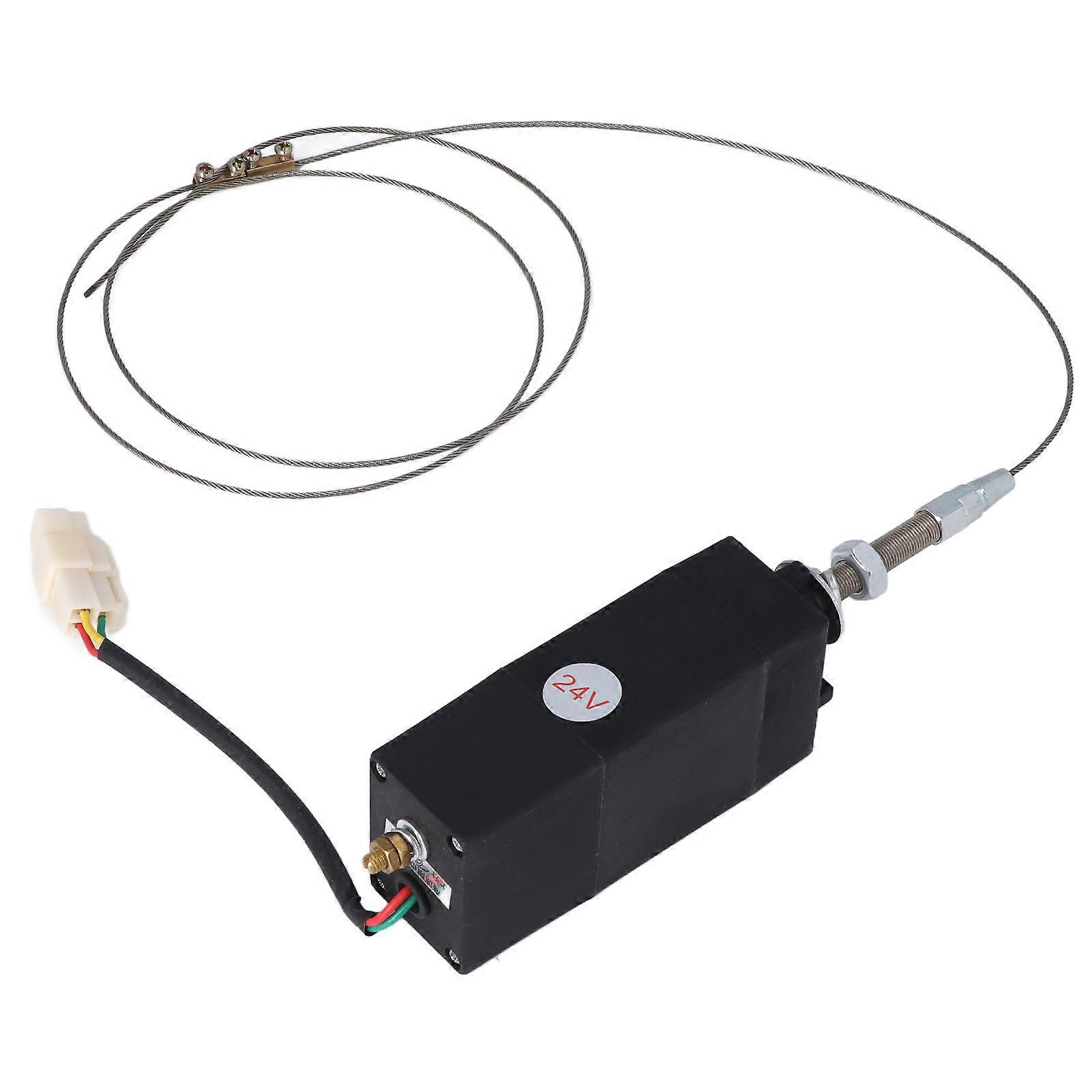 Diesel Engine Shutdown Solenoid Valve Generator Set Electric Throttle ...