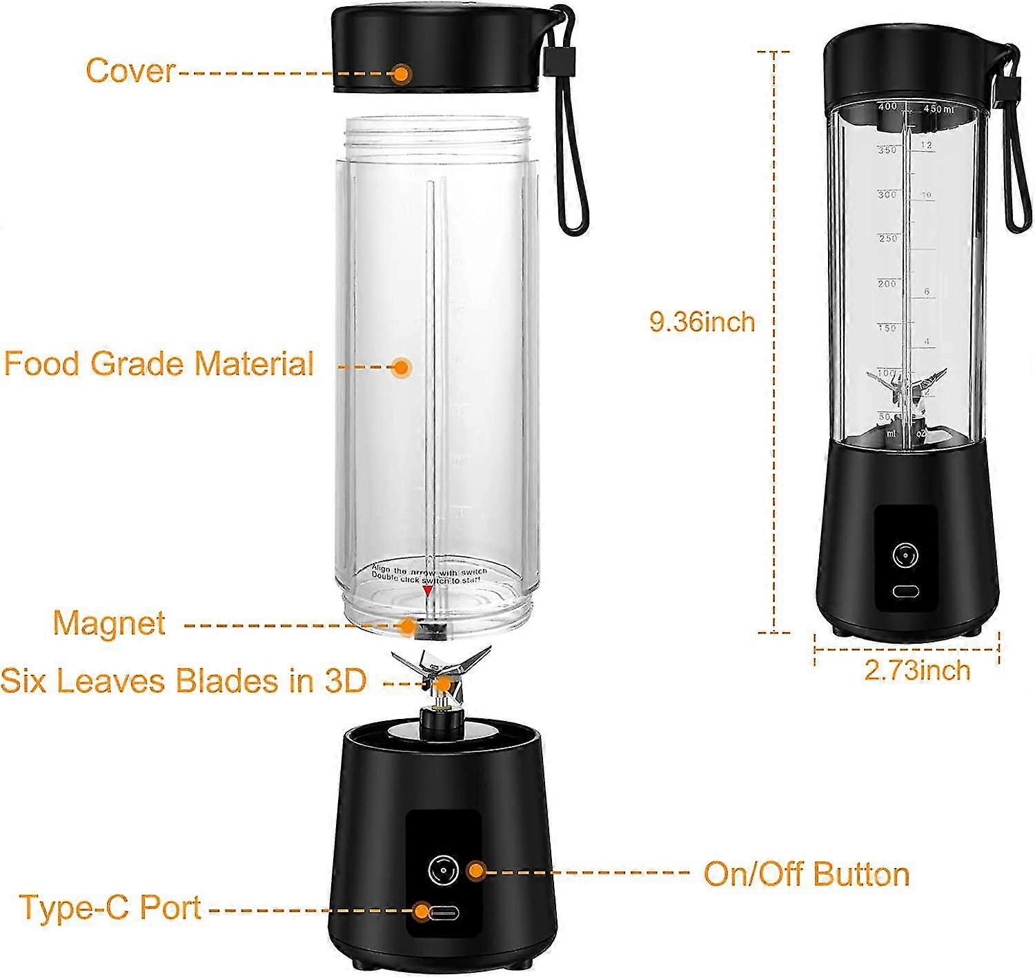 Portable Blender,blender Smoothie Maker,mini Blenders For Smoothies And ...