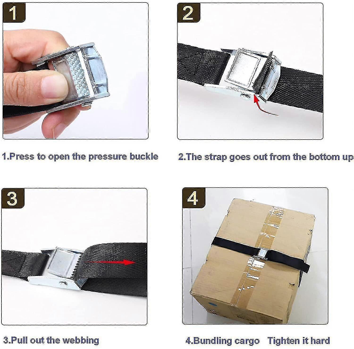 Ratchet Tensioner Claw Strap Lashing Straps Fixing Strap-tightening Straps 6 | Fruugo SE