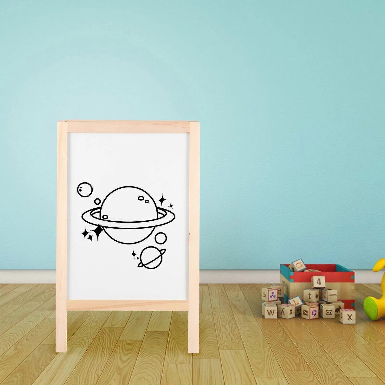 Board Chalkboard Chalk Kids Sign Signs Easel Writing Stand Whiteboard ...