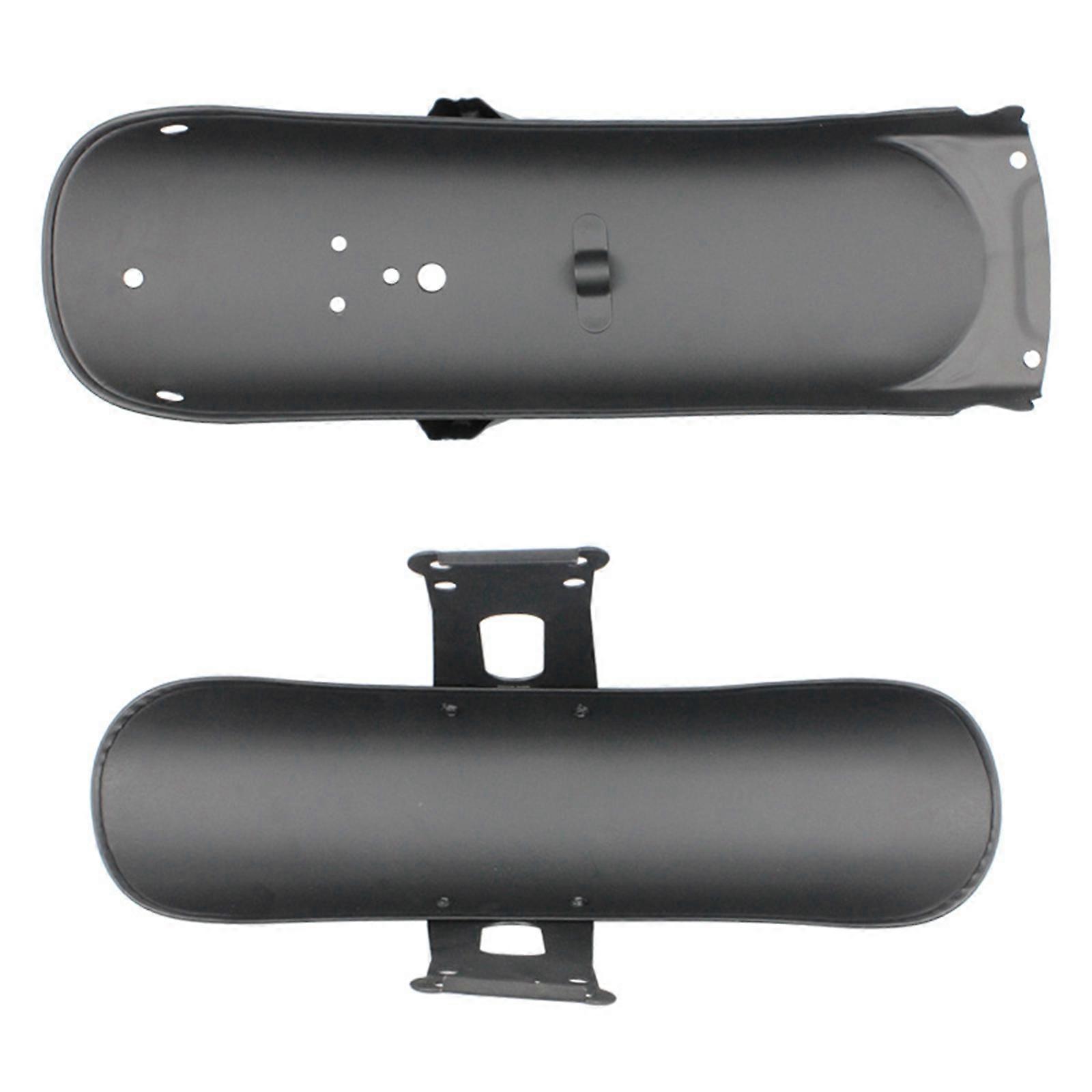 Universal Motorcycle Front & Rear Fender Cafe Racer Mudguard Stainless ...
