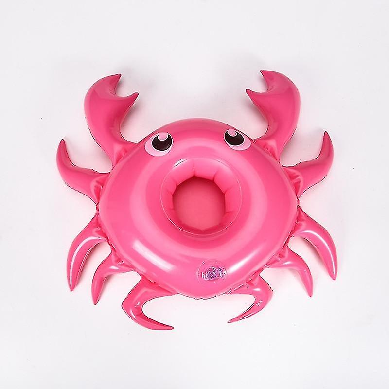 Inflatable Bouncer Accessories Crab Shape Drink Holder Float Swimming ...
