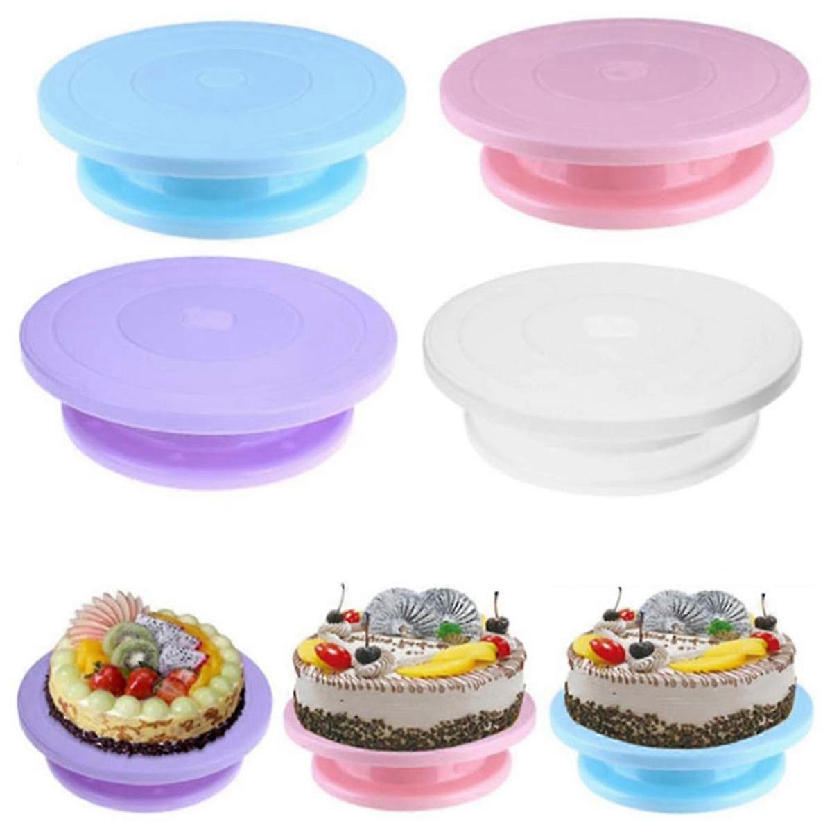 Cake Turntable Rotating Carving Turntable Birthday Cake Decoration ...