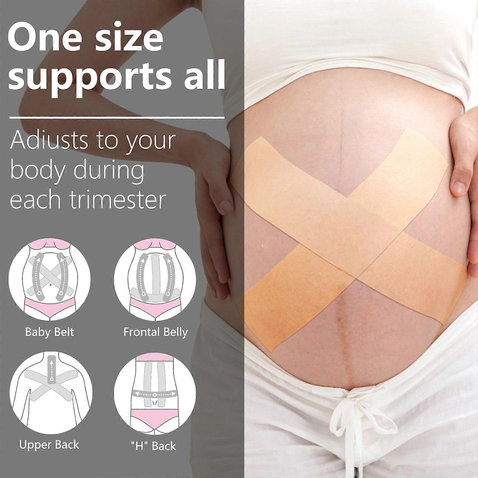ELAIMEI Pregnancy Belly Band Tape Maternity Tapes for Women Support ...