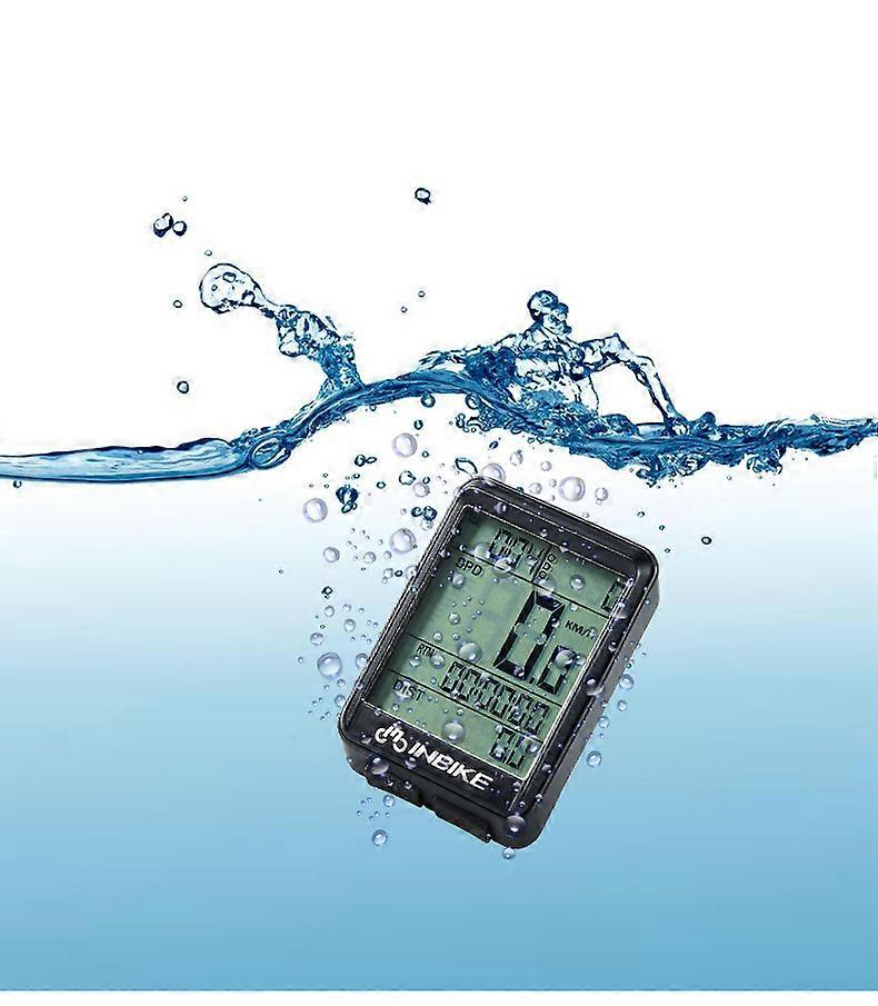 Wireless Bike Computer Road Speedometer and Odometer Bike Stopwatch ...