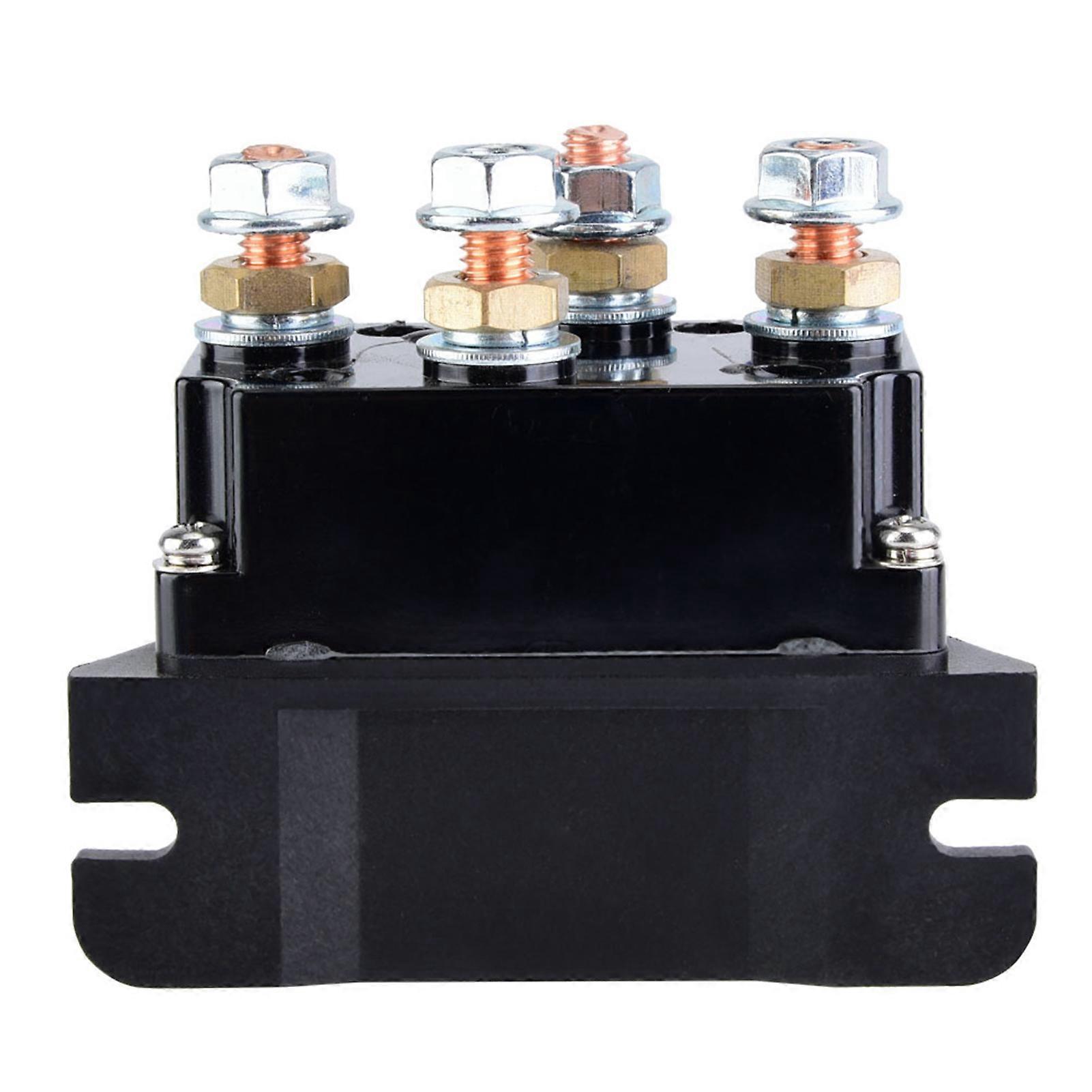 12V 500A Contactor Winch Control Solenoid Relay Kit Twin Wireless ...