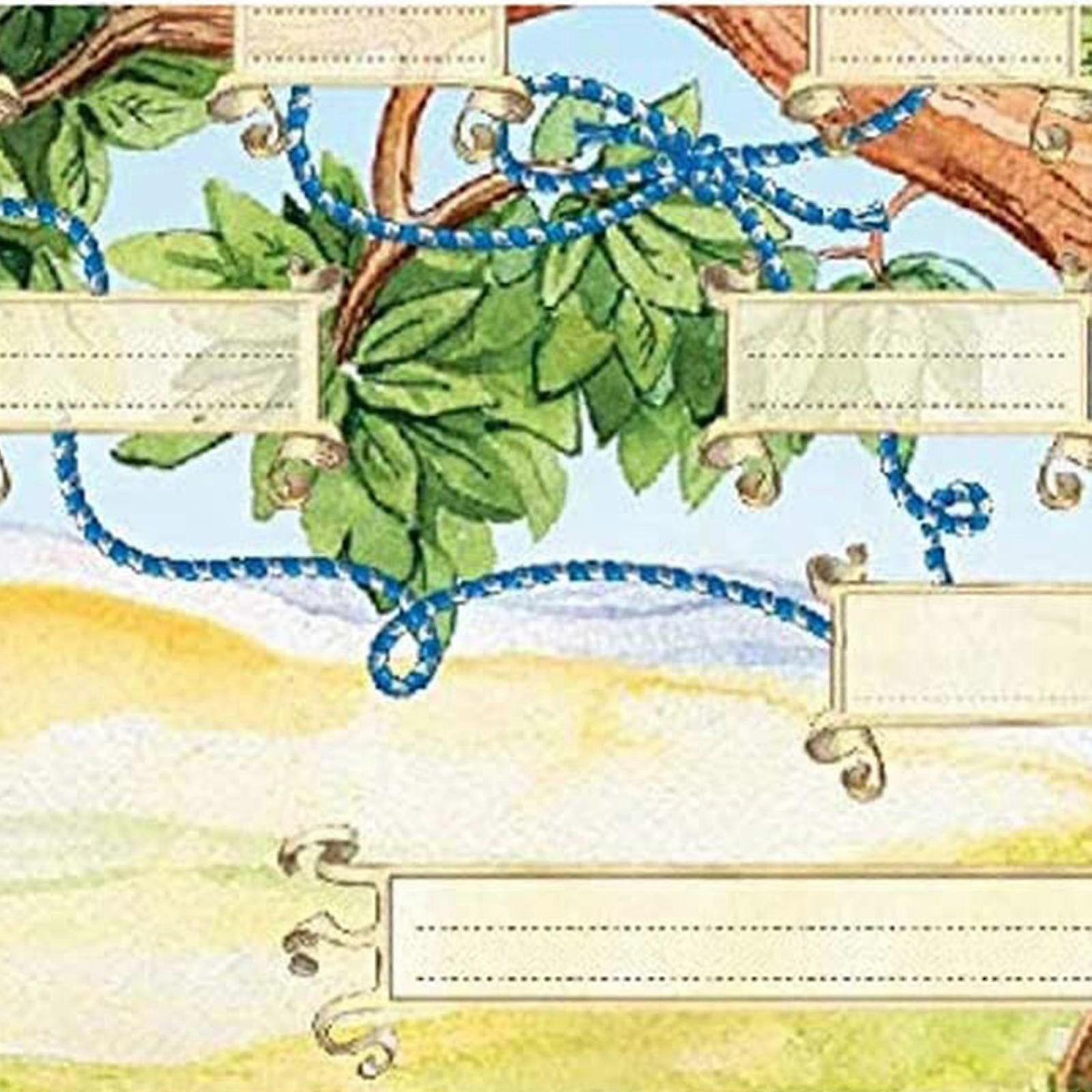 Diy Family Tree Chart Family Tree Diagram 6 Generation Fillable ...