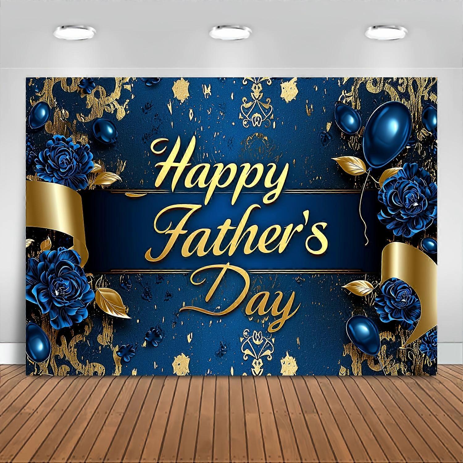 1pc Happy Father's Day Backdrop I Love Dad Father's Day Party ...