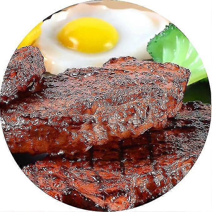 2pcs Simulated Food Steak Artificial Lifelike Steak Fake Cooked Roast ...