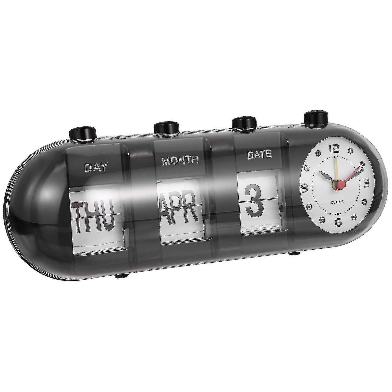 1pc Perpetual Desk Calendar Manual Calendar Home Office Calendar With ...