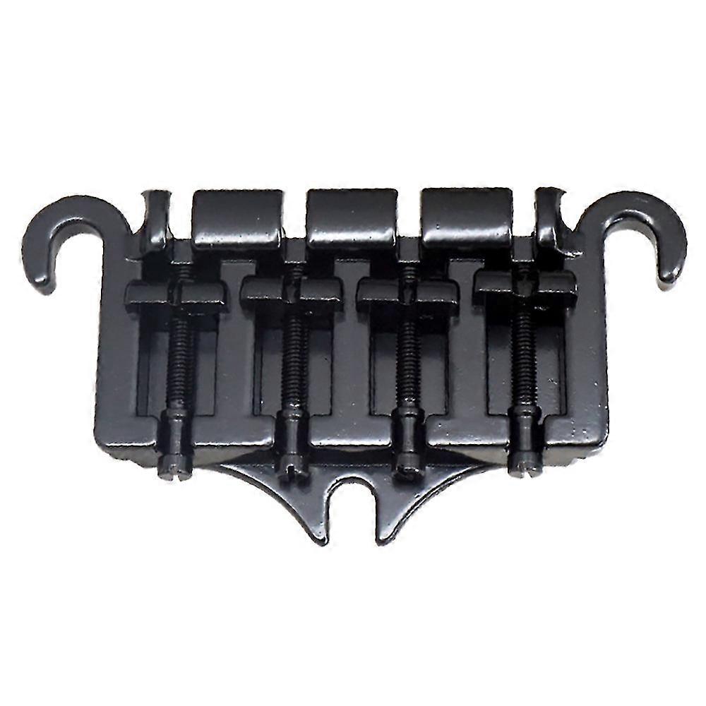 3 Point 4 String Bass Bridge Tailpiece Zinc Alloy Bridges,black | Fruugo UK