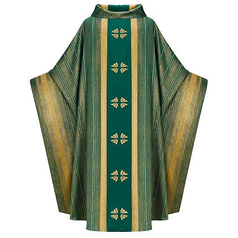Church Pastor Celebrant Chasuble Priest Vintage Robe Gown Cape Cassock ...