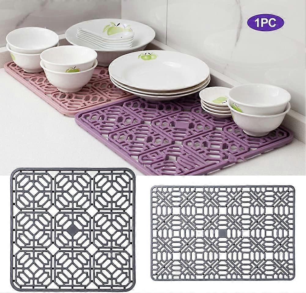 Silicone Sink Protector Kitchen Grid, Heat Resistant Non - Slip, Rubber ...