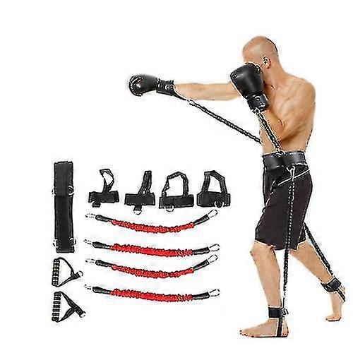 Bounce Trainer Fitness Resistance Band Boxing Suit Latex Tube Tension ...