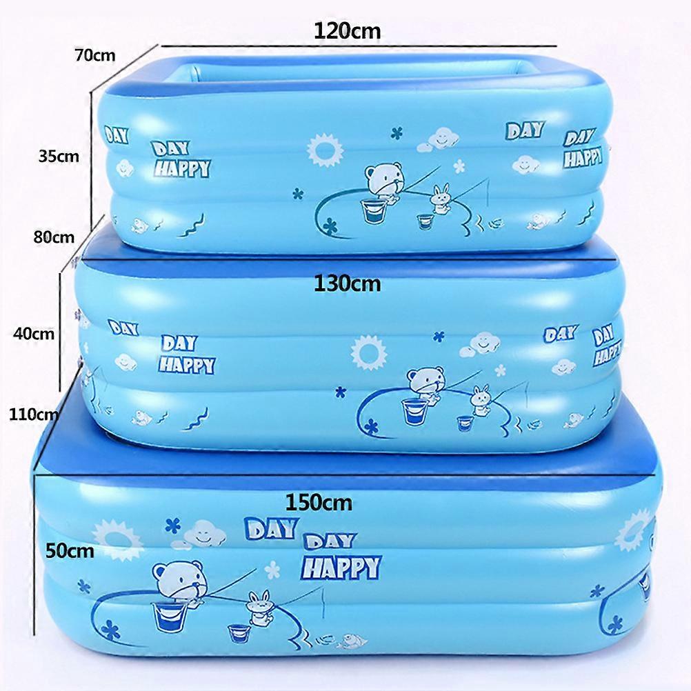 120/130cm Children Bathing Tub Baby Home Use Paddling Pool Inflatable ...