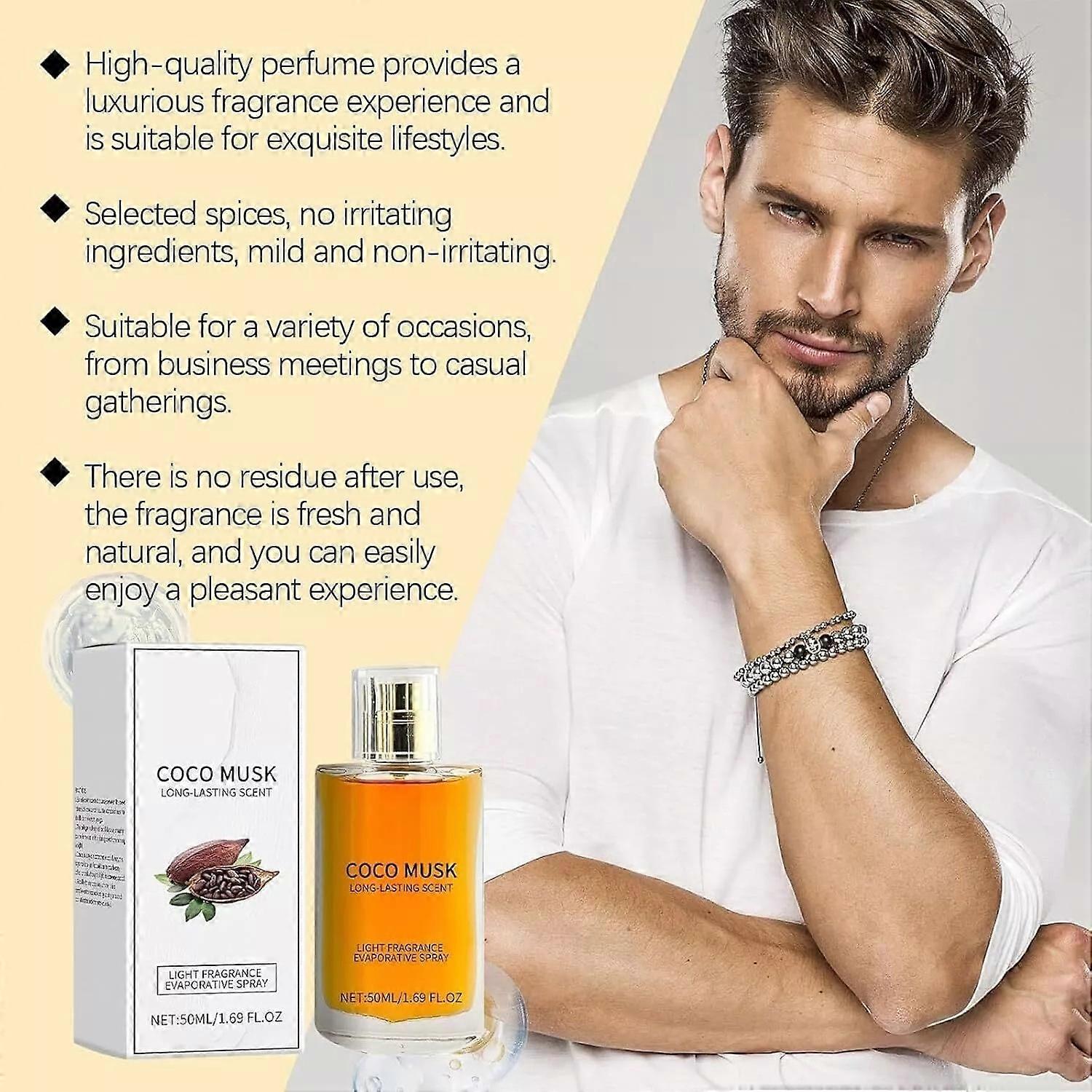 Coco Musk Perfume Men, Coco Musk Cologne For Men, Coco Musk Arabian Perfume | Fruugo UK