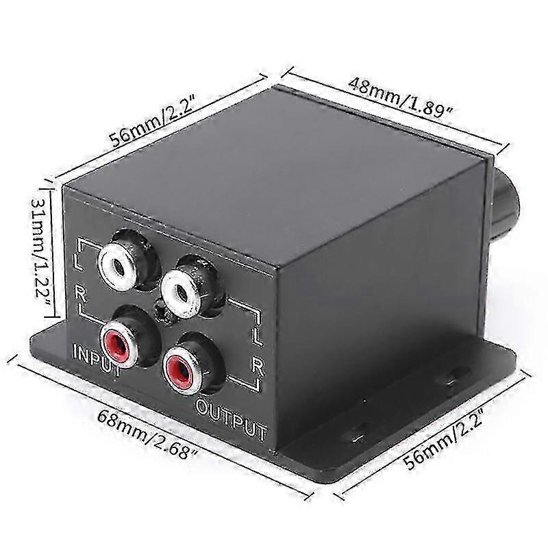 New Car Power Amplifier Audio Regulator Bass Subwoofer Equalizer ...