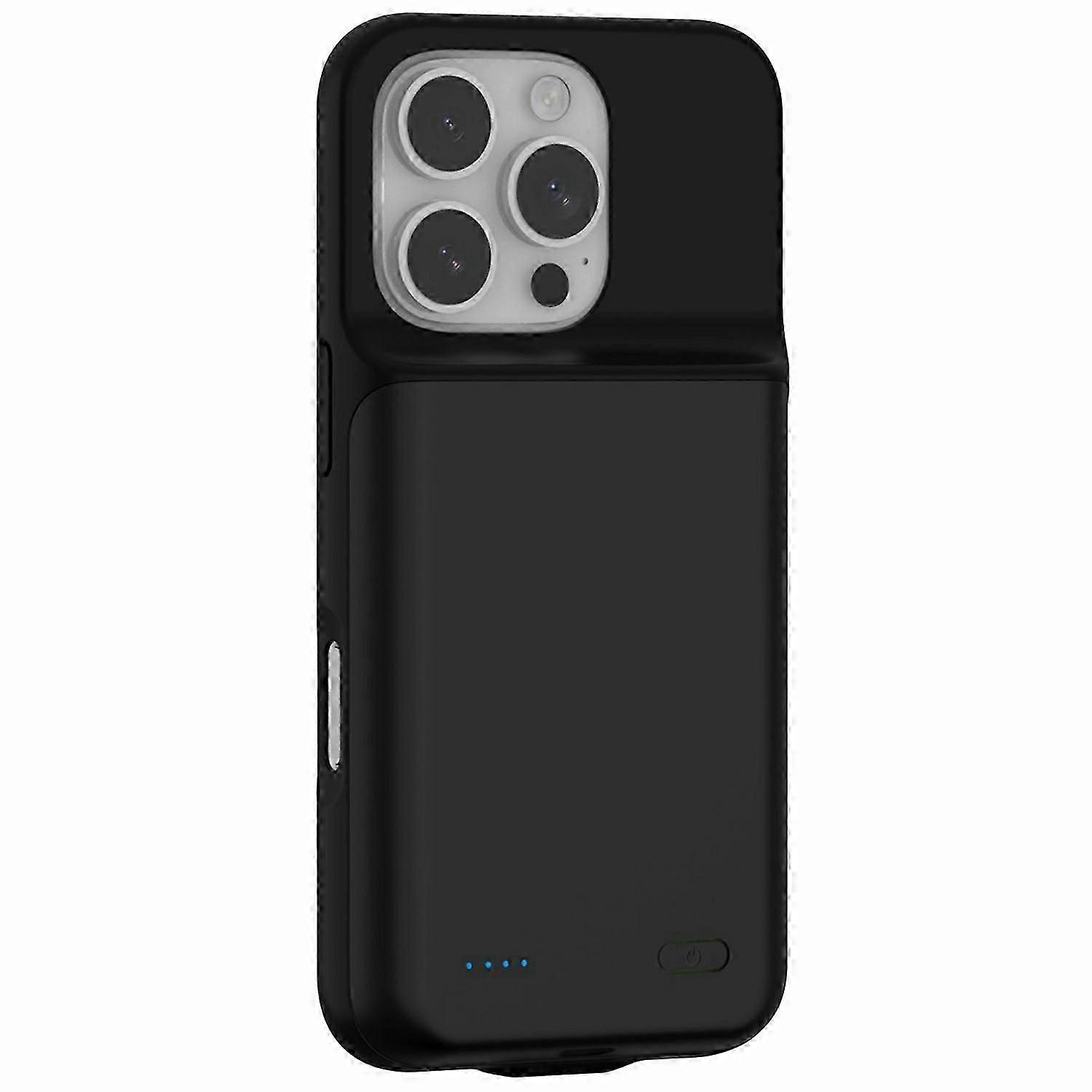 For Iphone 16 Pro Charging Back Case 7000mah Power Bank Phone Backup ...