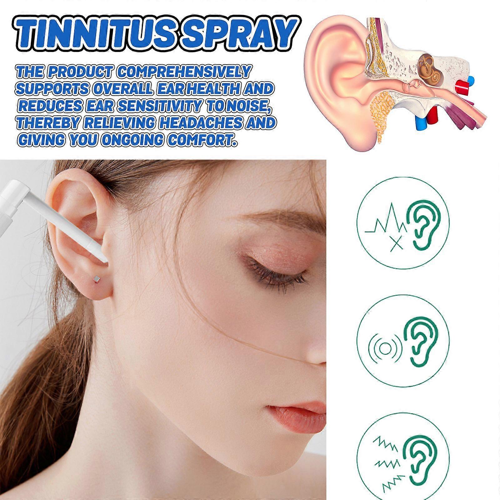 Tinnitus Relief Spray - Alleviate Ear Discomfort & Cleanse Ears ...