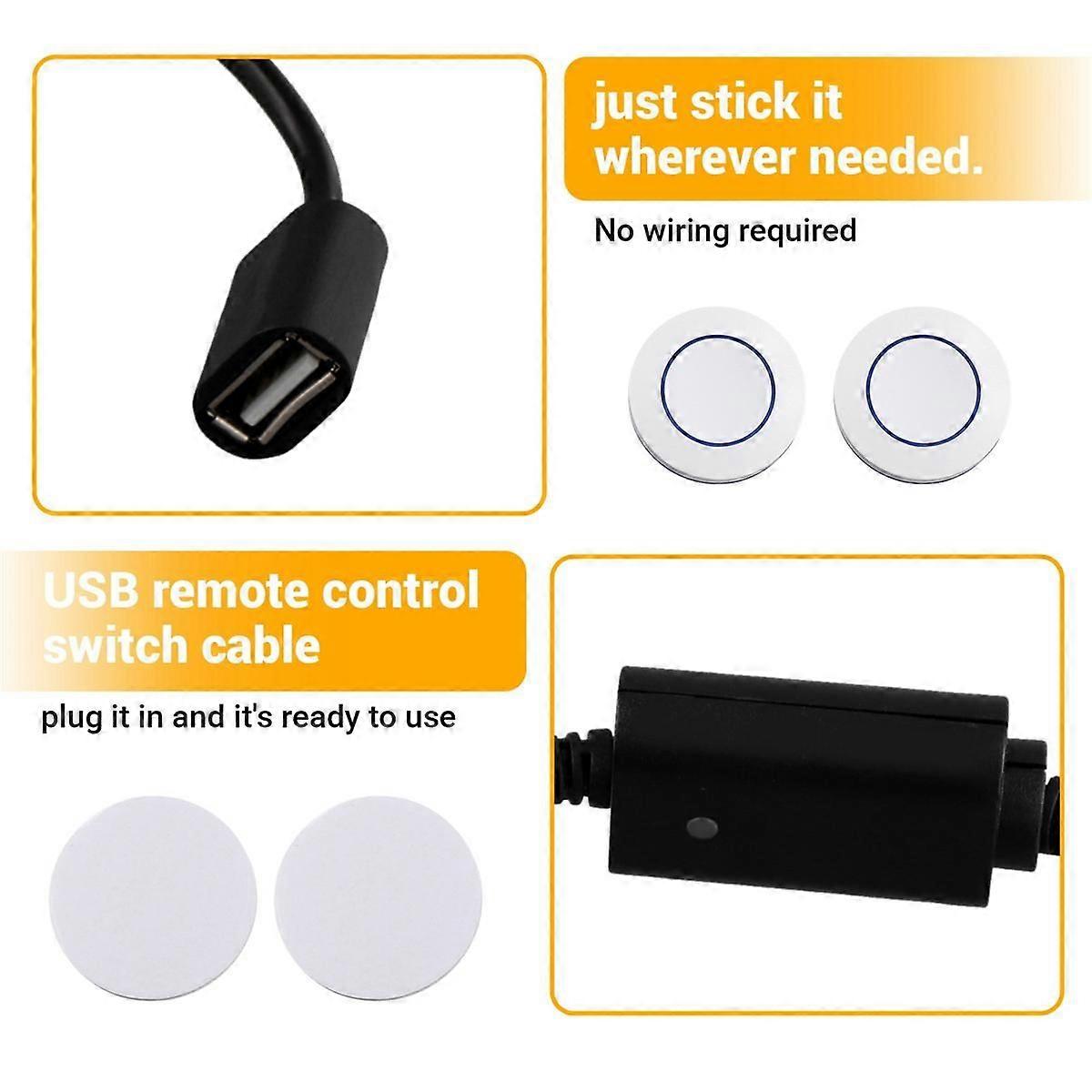 DC 5V Wireless RF Remote Control Switch Driver Power on OFF for USB LED ...