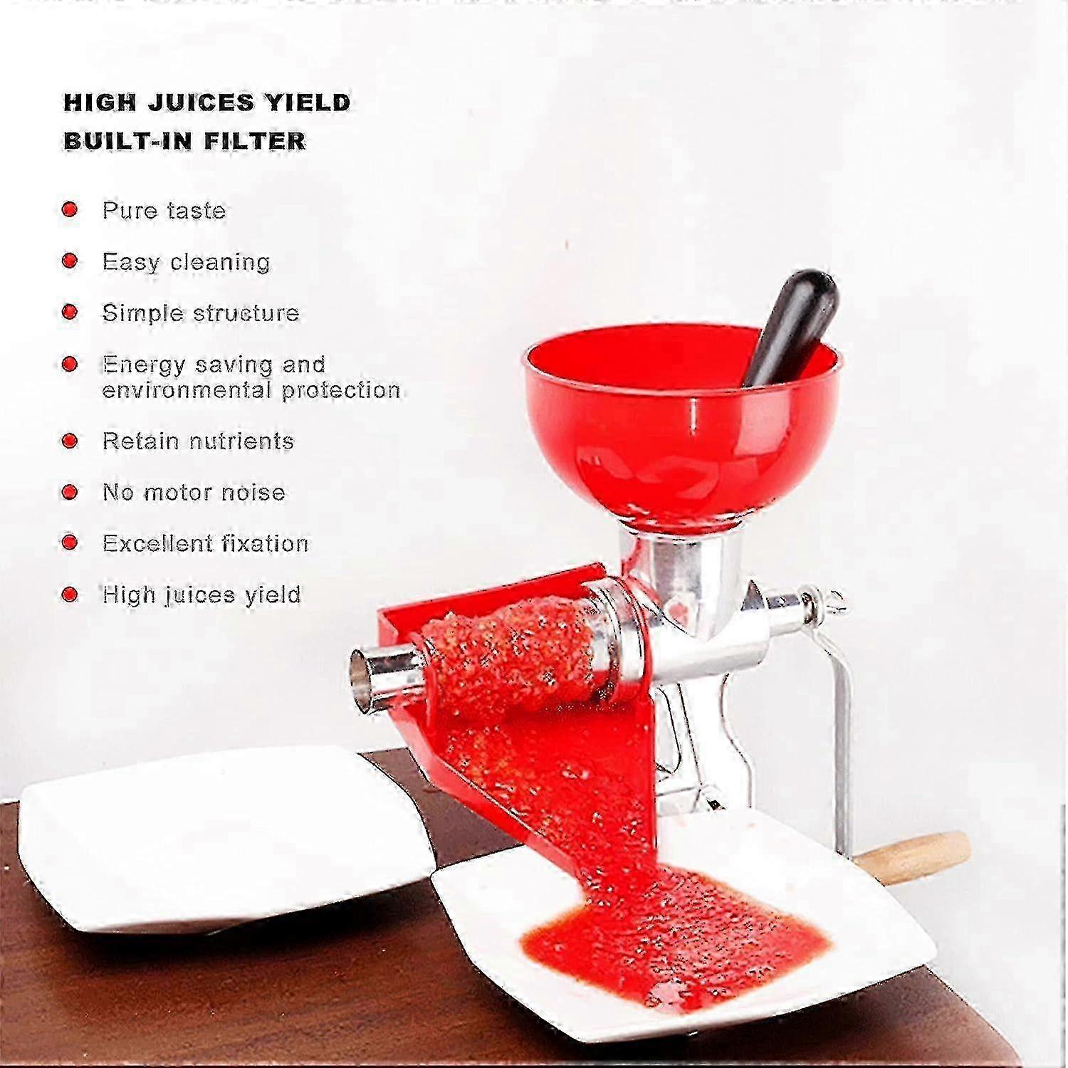 Hand Press Tomato Juicer with Filter for Lemon Orange Fruits Vegetables ...
