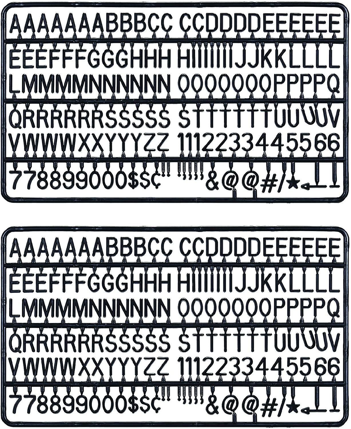 3/4 Inch Letters For Letter Boards,300 Pieces Including Letters ...