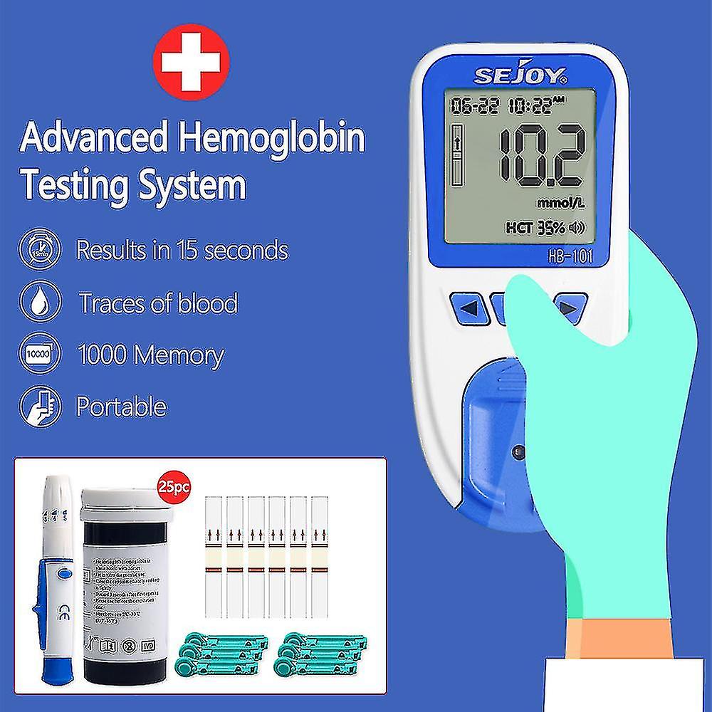 Optical Hemoglobin Meter Analyzer Anemia Monitor For Test For Hb And ...