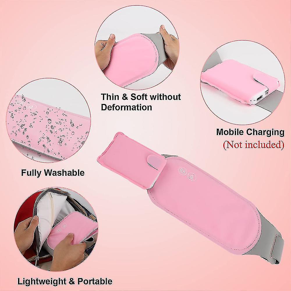 Heating Belt Menstrual Cramps Relief Period Pain Electric Warming Belt ...