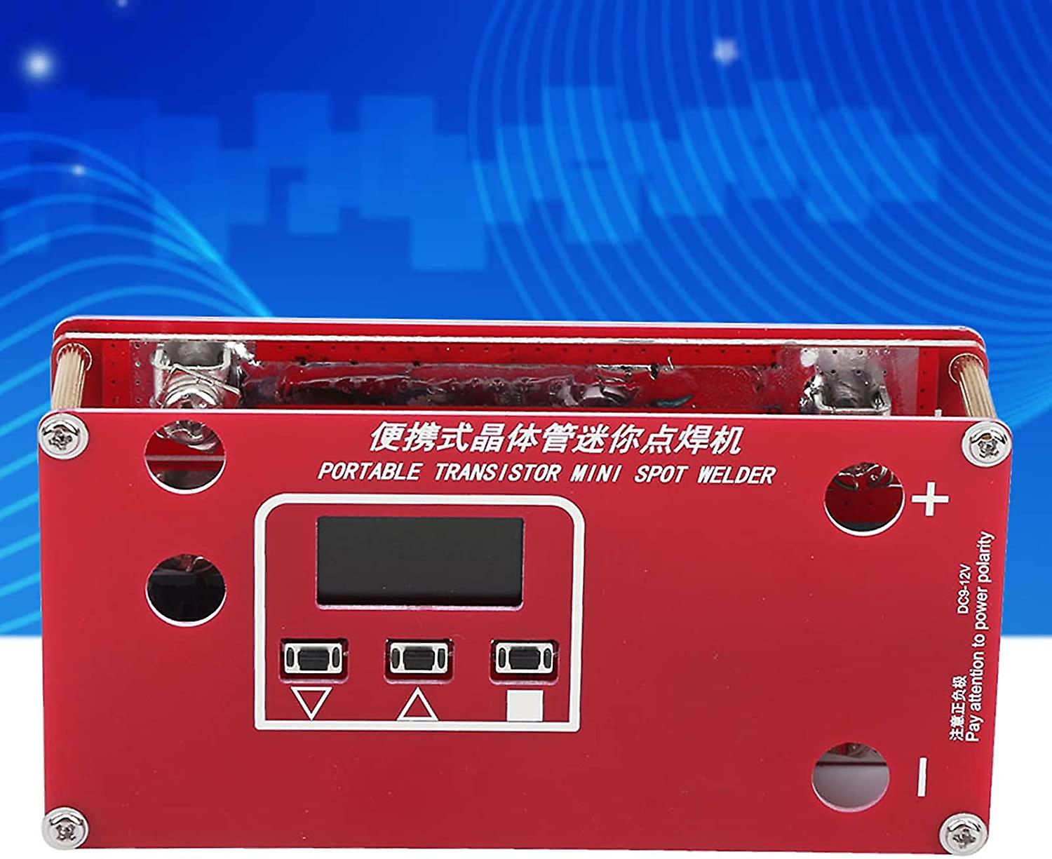 Mini Portable Transistor Spot Welder Set 18650 Lithium Battery Spot ...