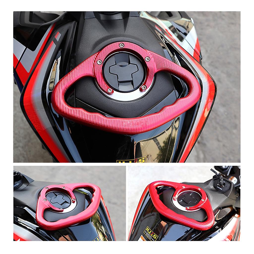 Motorcycles Passenger Handgrips Hand Grip Tank Grab Bar Handles Armres ...