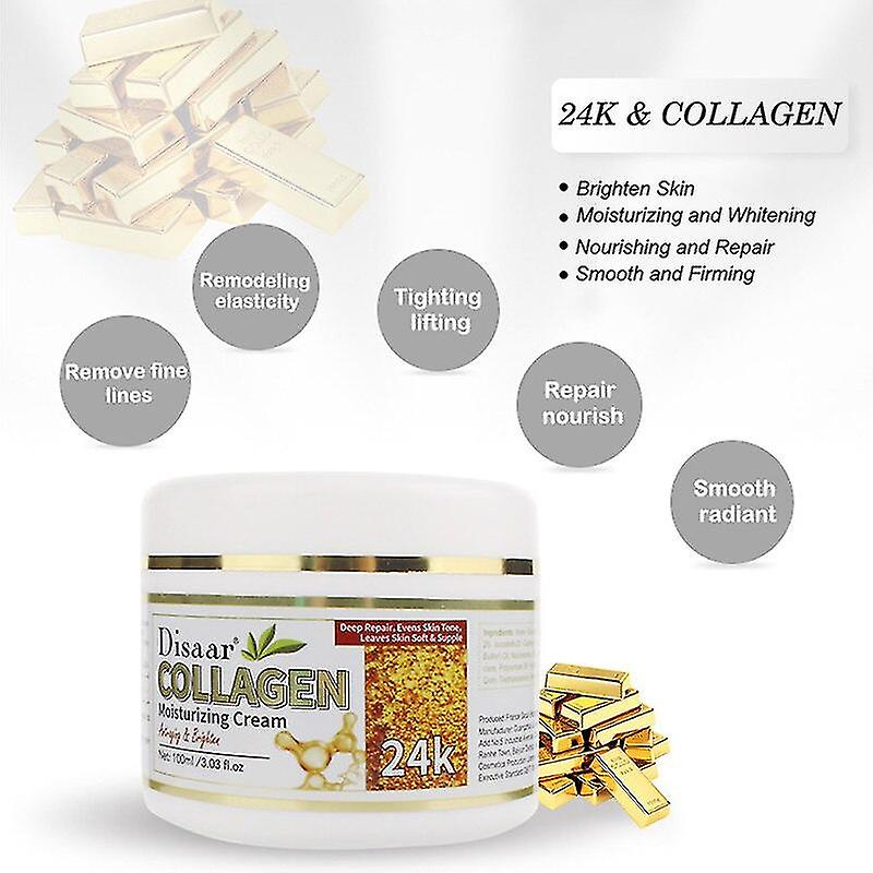 24k Anti-aging Cream 100ml Remodeling Elasticity Moisturizing Cream ...