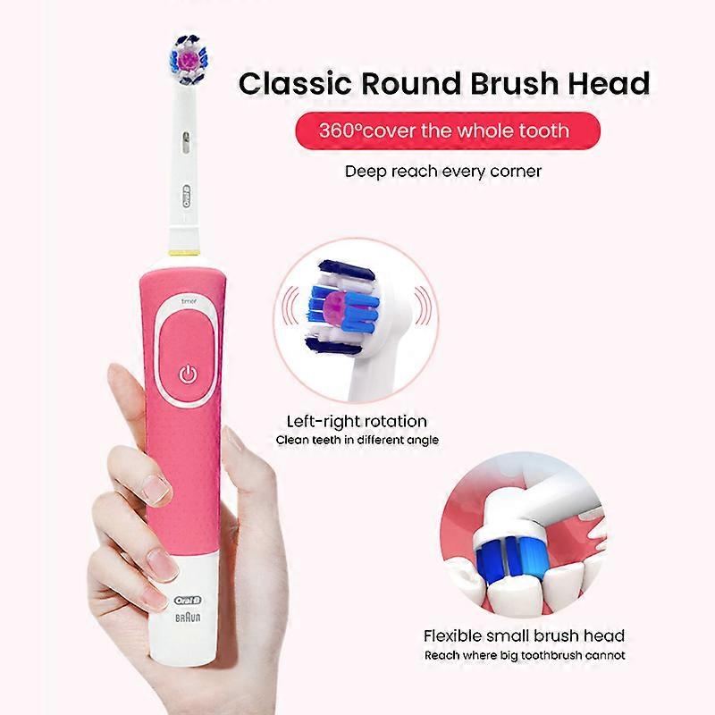 Oral B D100 Electric Toothbrush 2d Vitality Cleaning Teeth Brush ...