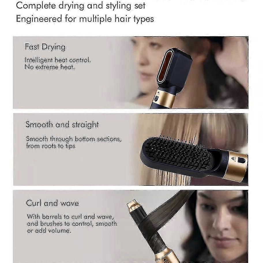 New Hair Dryer Multi Hair Styler 5 In1 Curling Ironusleather Box ...