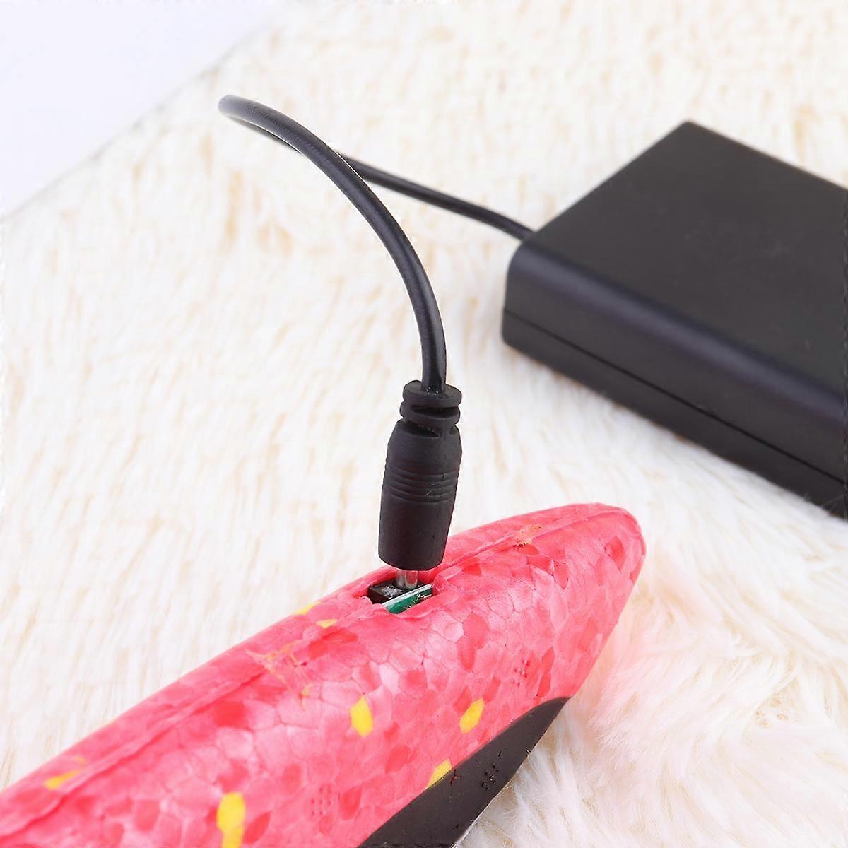 DIY Aircraft Flying Toy Hand Throwing Plane Model USB Rechargeable ...