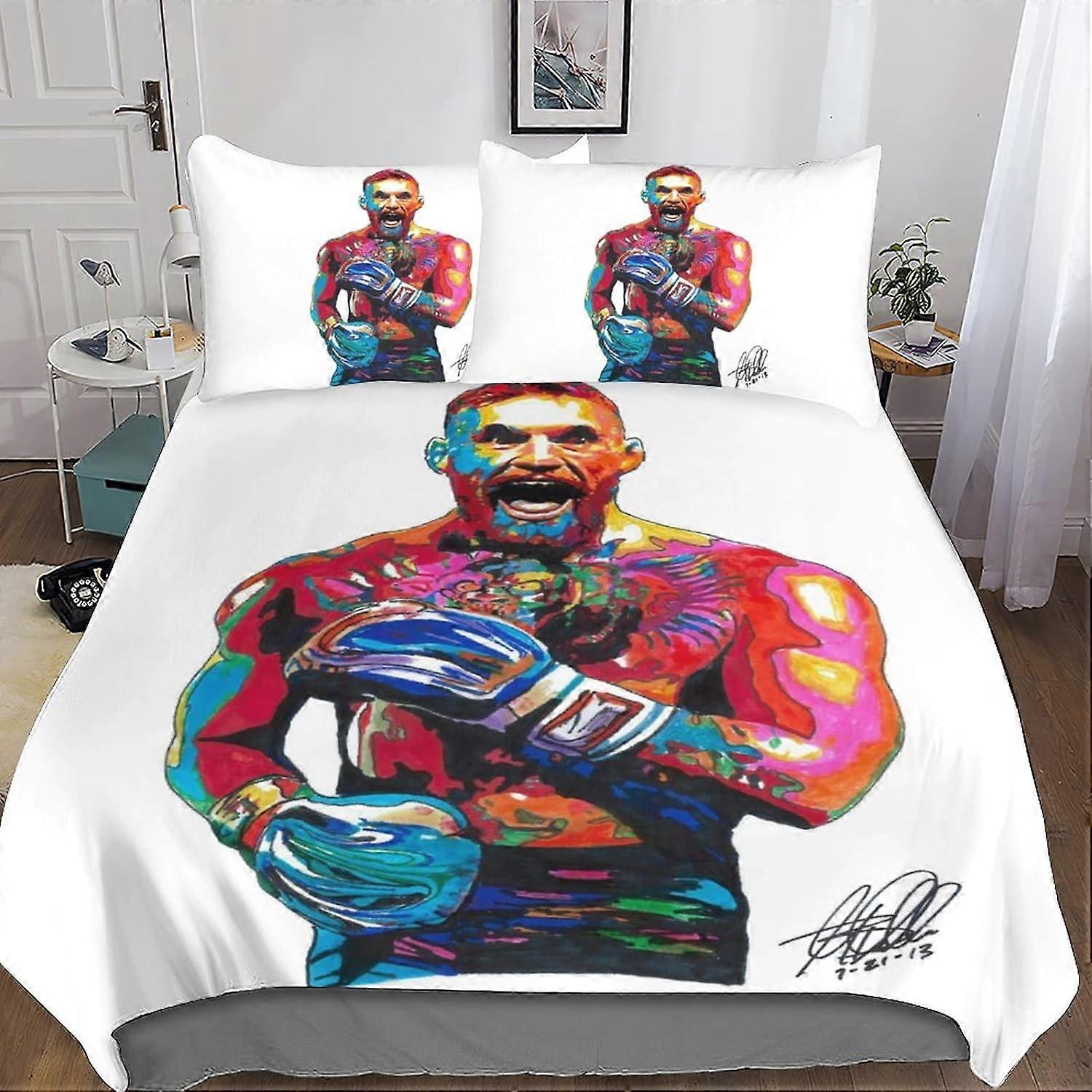 UFC MMA Fighter Duvet Cover Soft Microfiber Duvet Cover for Kids and ...
