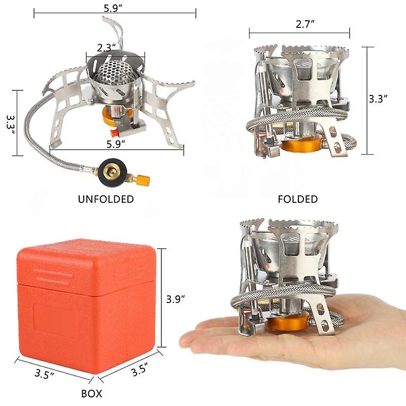 Outdoor gas portable split stove windproof cooking stove burners stove ...