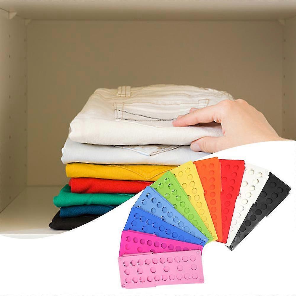 Plastic Shirt Folding Aid Board Space-saving Clothes Folding Board For ...