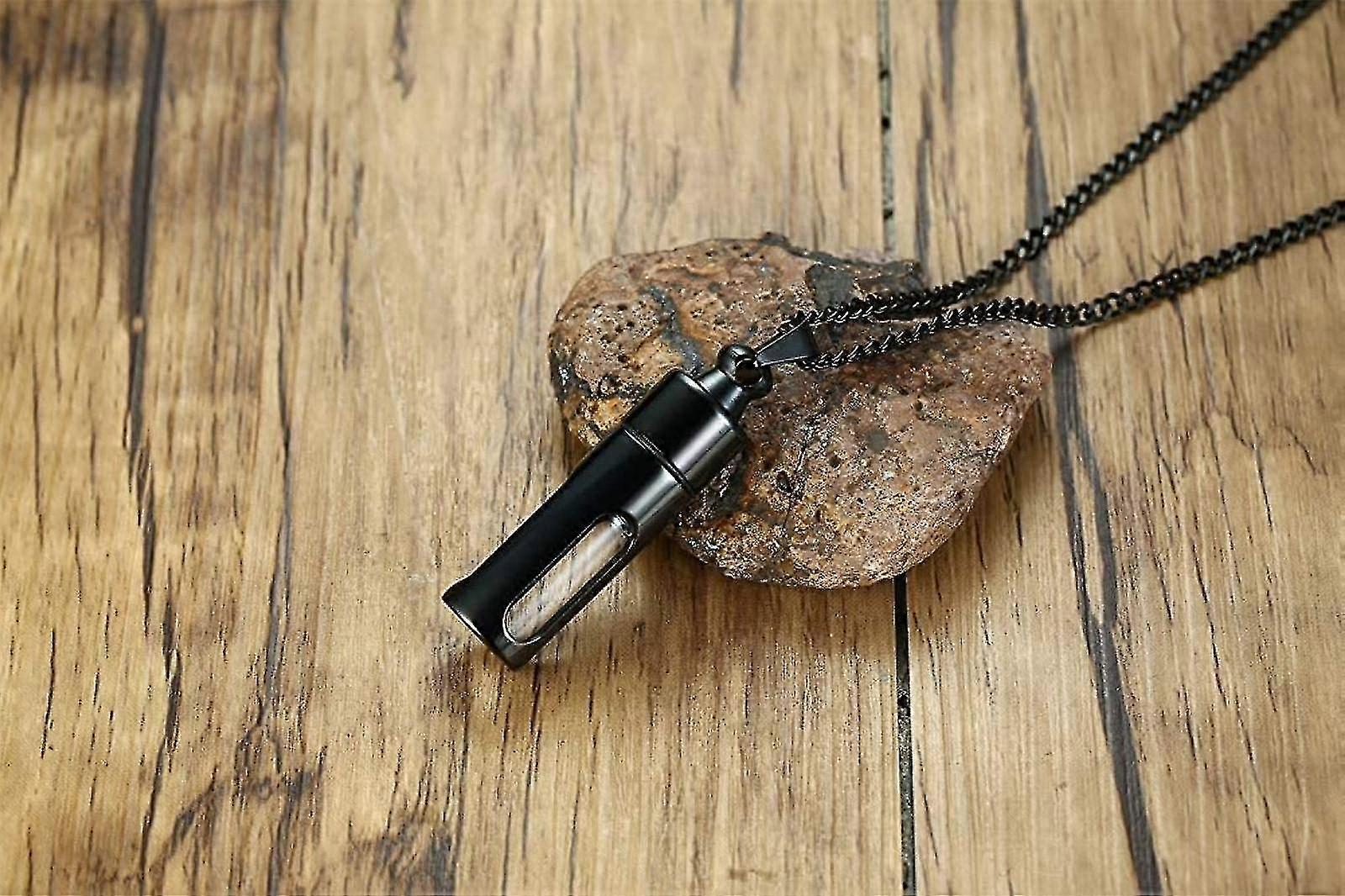 Stainless Steel Glass Container Tube Urn Keepsake Cremation Ashes ...