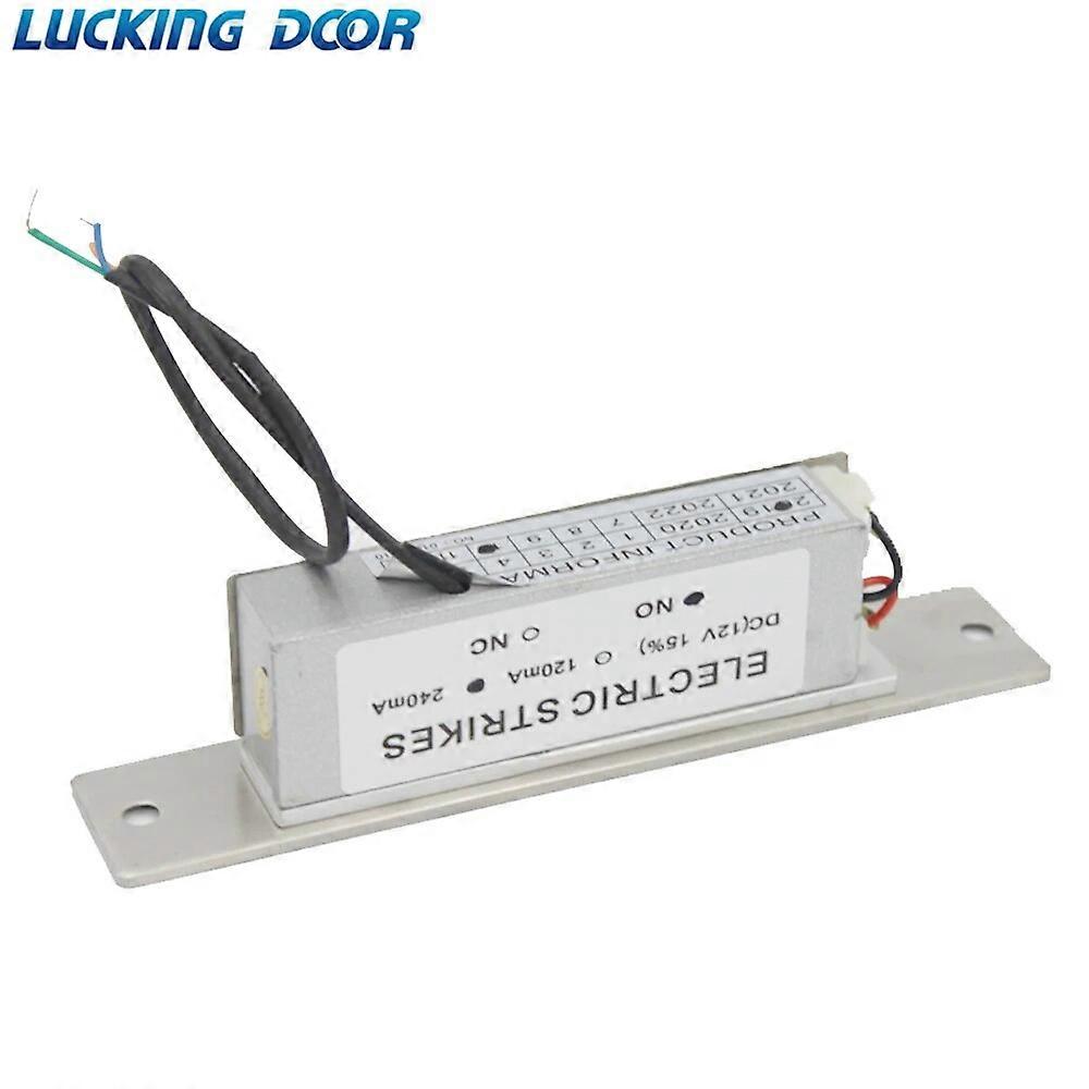 Stainless Steel 12V Electric Strike Lock Electronic Door Access Control ...