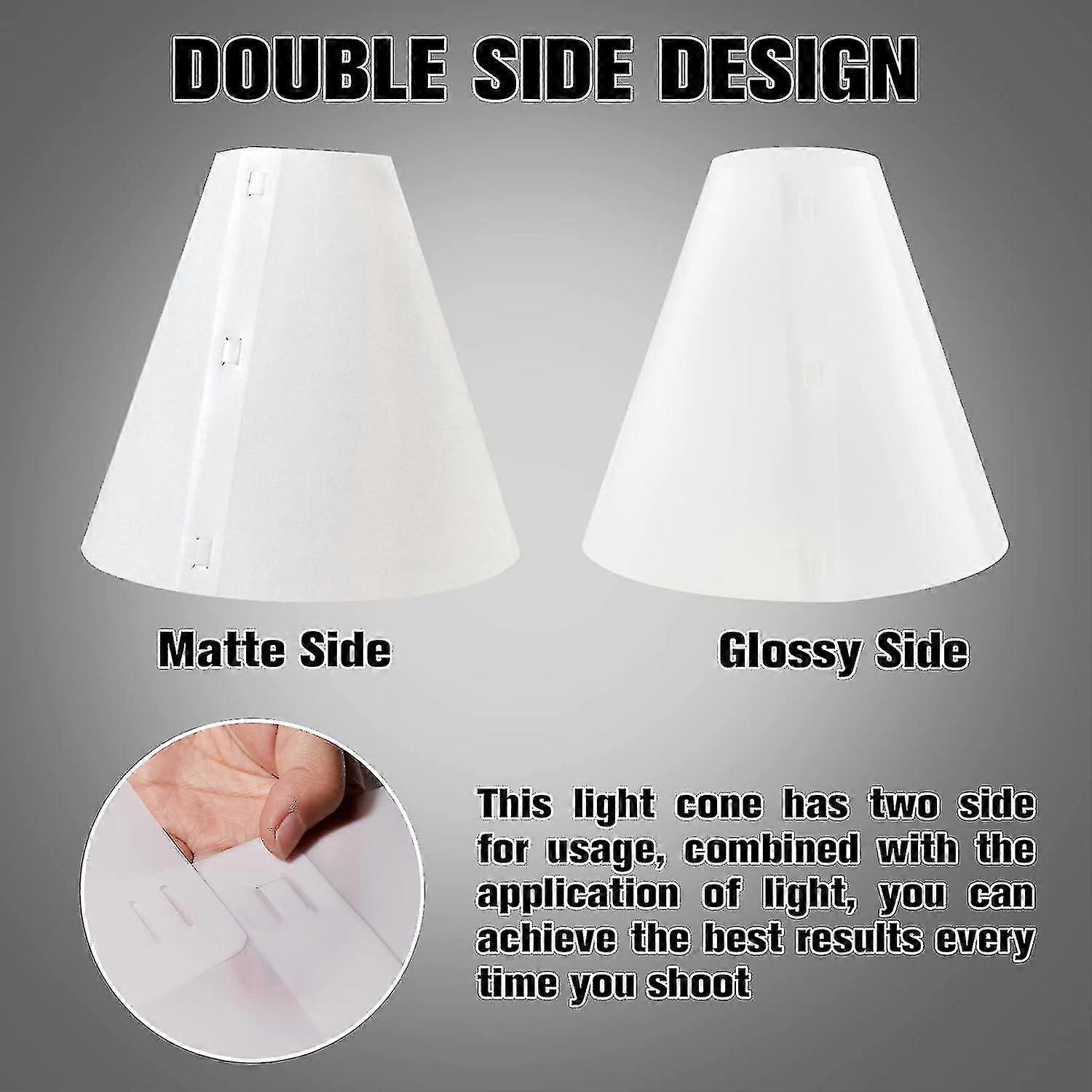 Photography Diffuser For Reflective Objects, Desktop Light Cone Small ...